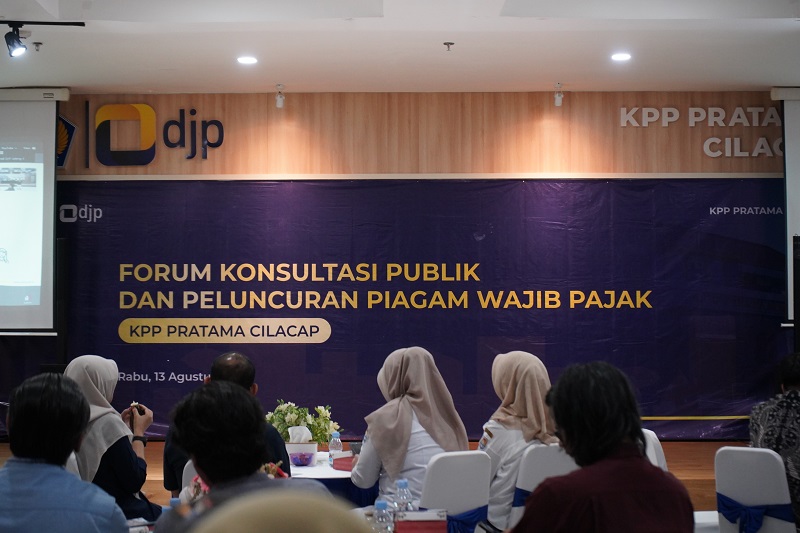 Kupas Tuntas Coretax DJP, Pajak Cilacap Adakan Forum Konsultasi Publik | Direktorat Jenderal Pajak
